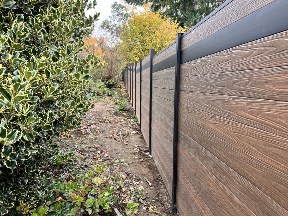 Composite Fence Installation | Composite Fencing | Edmonds Fence ...