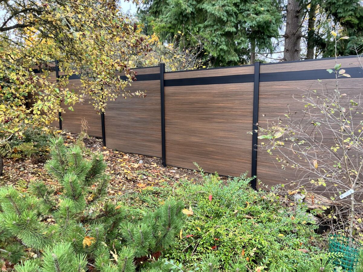 Composite Fence Installation | Composite Fencing | Edmonds Fence ...